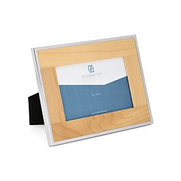Photo frame Orléans 15x10 cm maple wood/silver colour