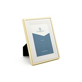 Photo frame Triple 10x15 pp gold coloured