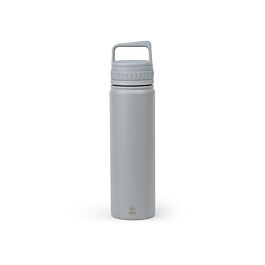 Cold brew infuser bottle Moshi stainless steel grey