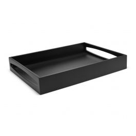 Tray 40x30x6cm MDF black